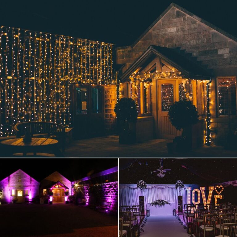The complete night-time wedding ceremony guide | Heaton House Farm