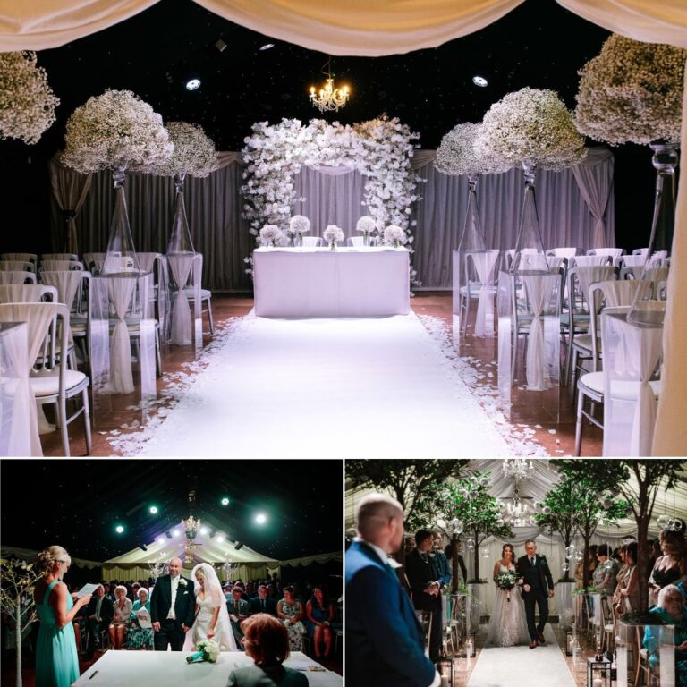 The complete night-time wedding ceremony guide | Heaton House Farm